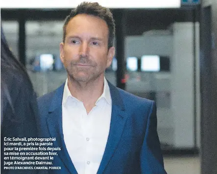 L’ex-animateur Éric Salvail s’est soumis trois fois au polygraphe ...