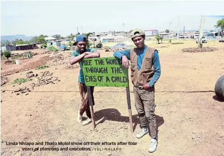 Duo creates beauty out of nothing in the south - PressReader