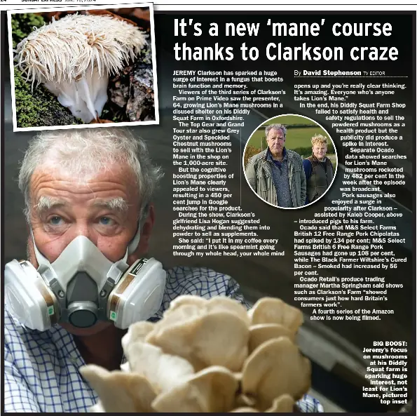 It’s a new ‘mane’ course thanks to Clarkson craze - PressReader