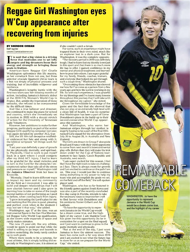 REMARKABLE COMEBACK - PressReader