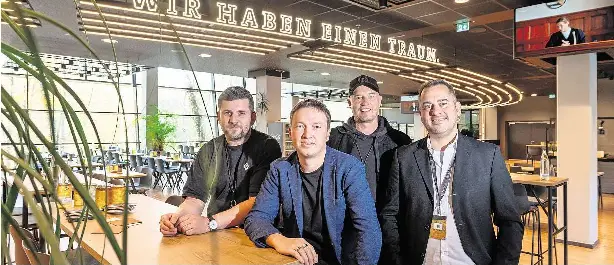 So sieht der neue VIP-Bereich im Rudolf-Harbig-Stadion aus - PressReader