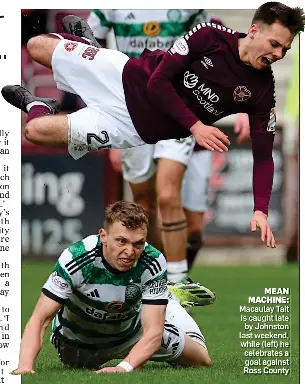 JOHNSTON THRIVES ON THE ROUGH STUFF - PressReader