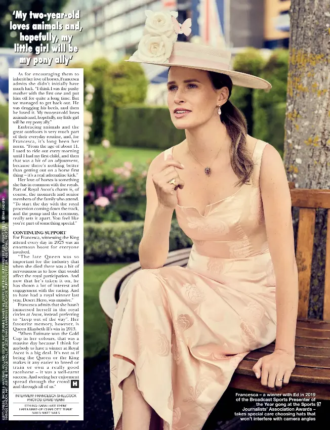 IN ROYAL ASCOT WEEK, PRESENTER FRANCESCA CUMANI TALKS FASHION, FAMILY LIFE AND MEMORIES OF THE ...