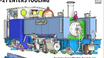 VALE OF RHEIDOL 2‑6‑2T ENTERS TOOLING - PressReader