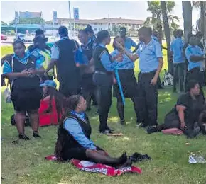 Security guards strike over pay - PressReader