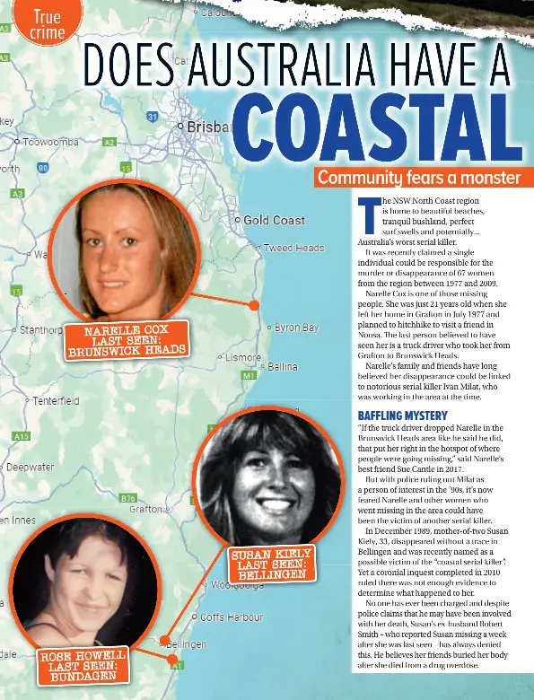 DOES AUSTRALIA HAVE A COASTAL SERIAL KILLER? - PressReader