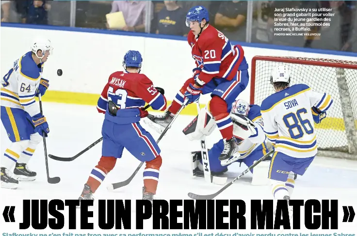 « JUSTE UN PREMIER MATCH » - PressReader