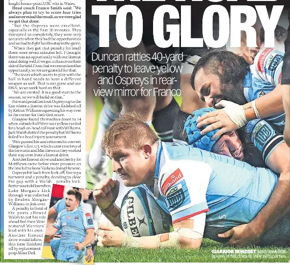 WEIR ON THE ROAD TO GLORY - PressReader