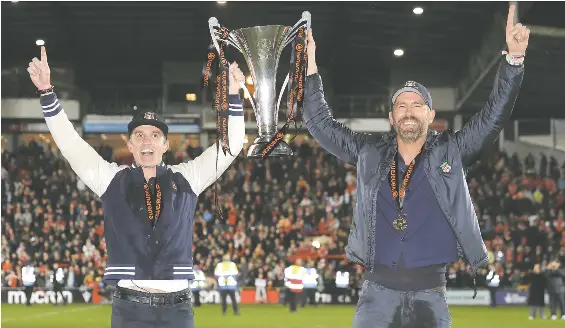 WREXHAM'S CELEBRITY OWNERS CREATE ROAD MAP FOR SUCCESS - PressReader