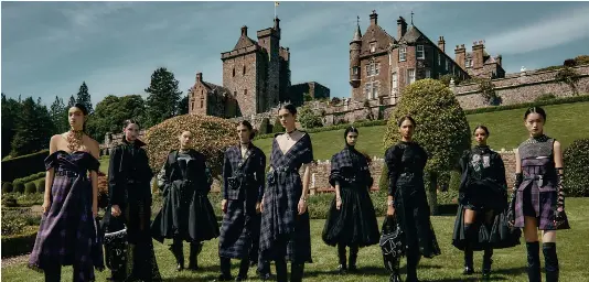 Fashion house champions Scots culture and heritage Country’s ties to Europe on the runway ...