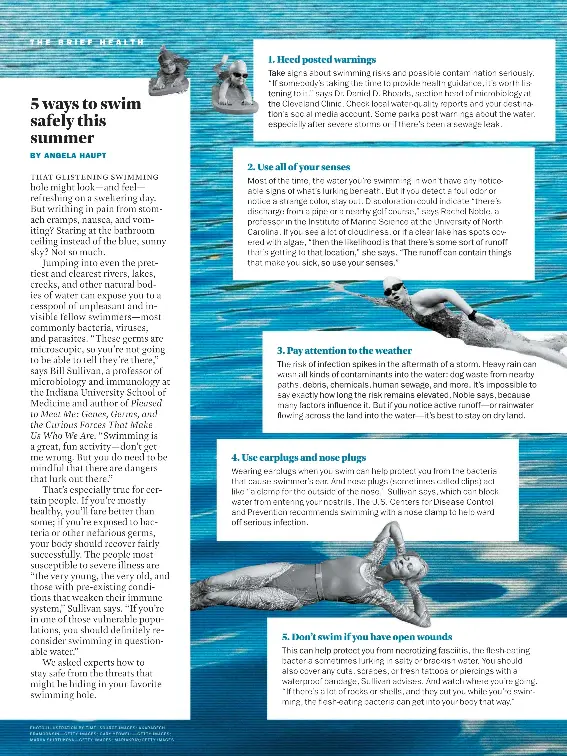 5 ways to swim safely this summer - PressReader