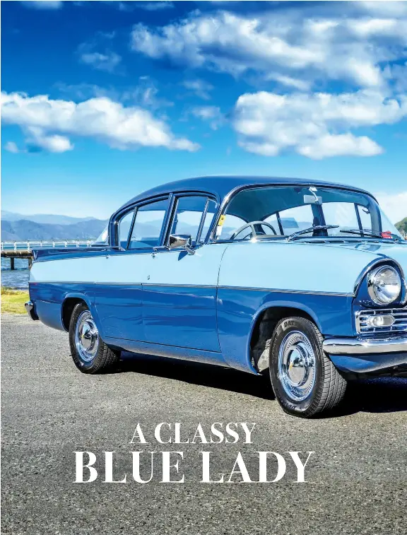 A CLASSY BLUE LADY - PressReader