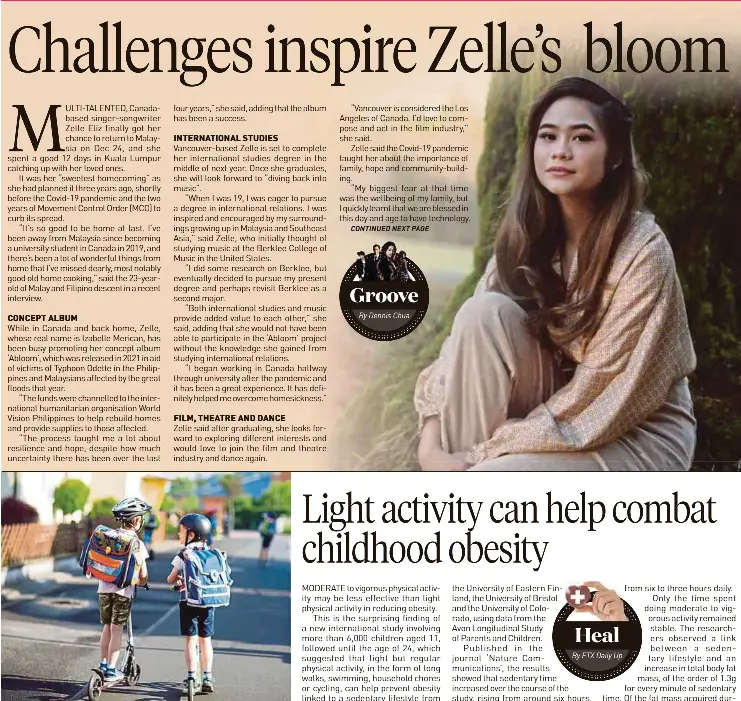 Challenges inspire Zelle’s bloom - PressReader