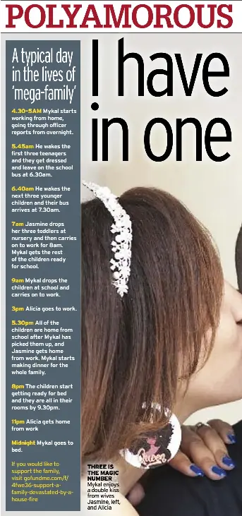 I have two wives... we sleep in one bed, me in the middle - PressReader