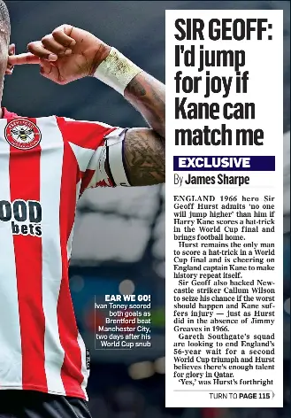 SIR GEOFF: I’d jump for joy if Kane can match me - PressReader