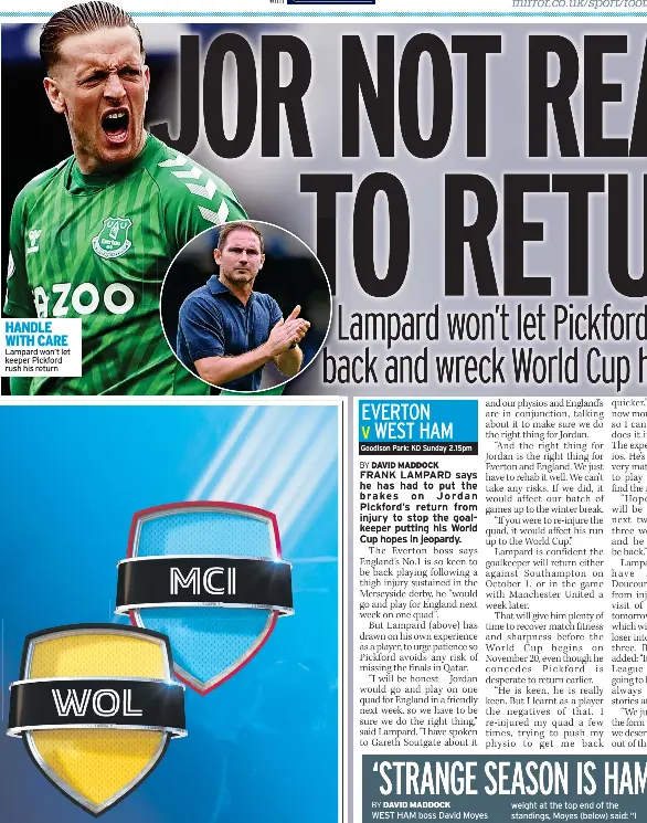 JOR NOT READY TO RETURN - PressReader