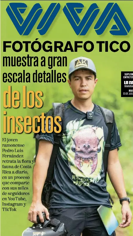 FOTÓGRAFO TICO muestra a gran escala detalles delos insectos - PressReader