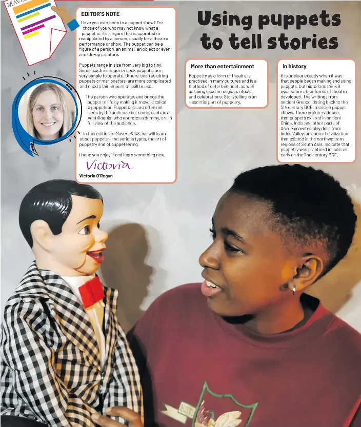 Using puppets to tell stories - PressReader