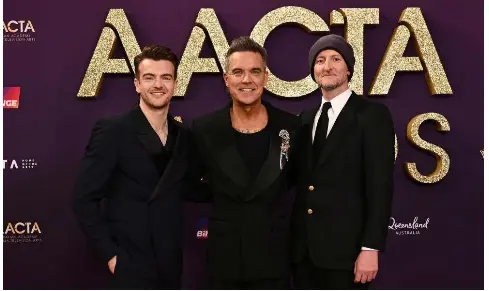 Aacta awards 2025: Robbie Williams’ Better Man and Boy Swallows ...