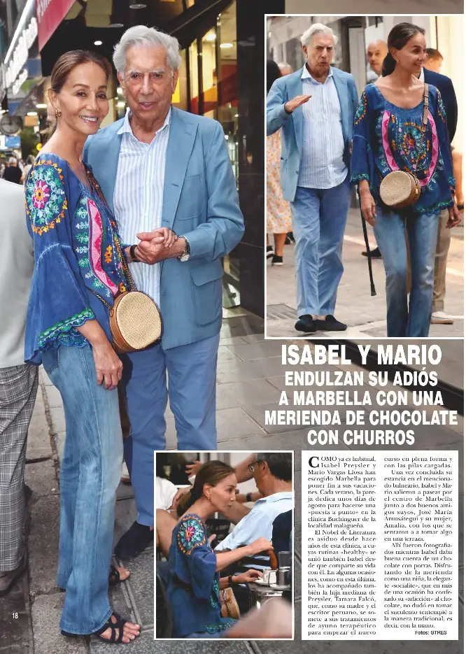 ISABEL Y MARIO ENDULZAN SU ADIÓS A MARBELLA CON UNA MERIENDA DE ...