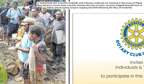 Support ongoing for landslide survivors - PressReader