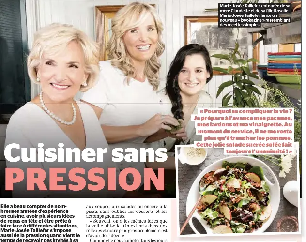 Marie-Josée Taillefer sait recevoir - PressReader