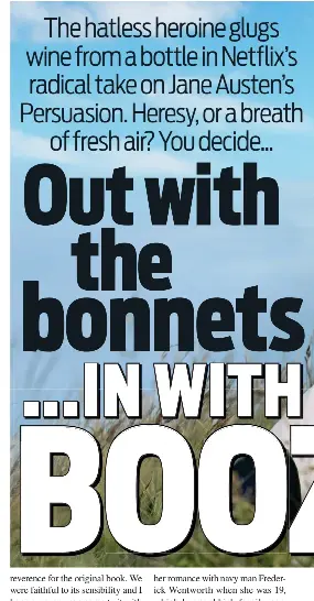 OUT WITH THE BONNETS ...IN WITH BOO ZING! - PressReader