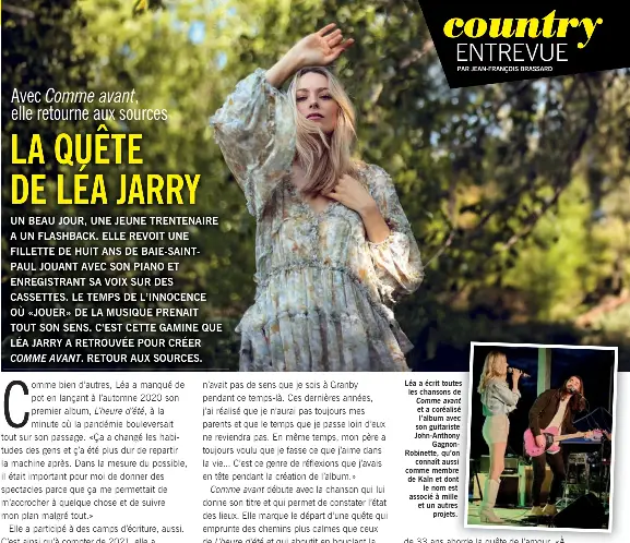 LA QUÊTE DE LÉA JARRY - PressReader