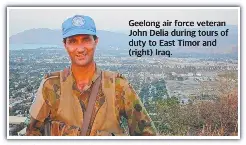 Called to duty at 35, John is committed to ‘raise, train and sustain ...