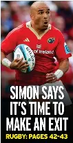 SIMON SAYS IT’S TIME TO MAKE AN EXIT - PressReader