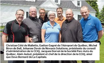 230 gens d’affaires au golf - PressReader