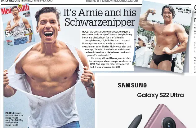 It’s Arnie and his Schwarzeni­pper - PressReader