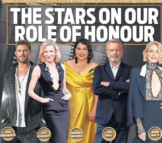 THE STARS ON OUR ROLE OF HONOUR - PressReader