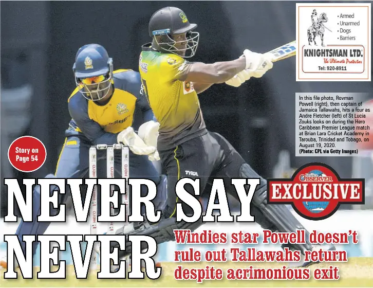 NEVER SAY NEVER - PressReader