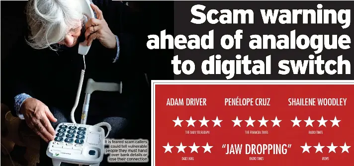 Scam warning ahead of analogue to digital switch - PressReader