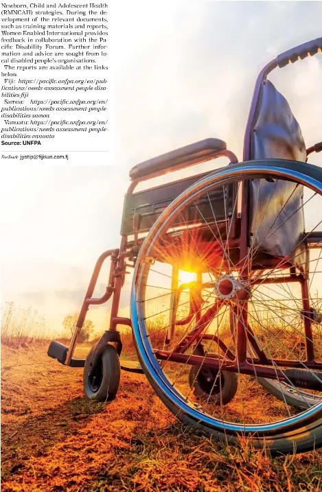 WOMEN, DISABILITY AND THE BARRIERS - PressReader