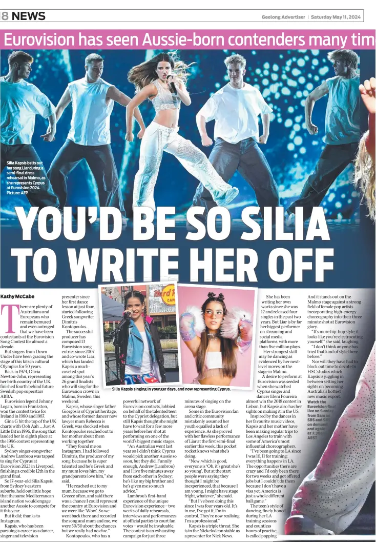 Eurovision has seen Aussie-born contenders many time - PressReader