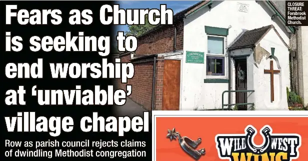 FEARS AS CHURCH #localandpr­oud IS SEEKING TO END WORSHIP AT ‘UNVIABLE ...