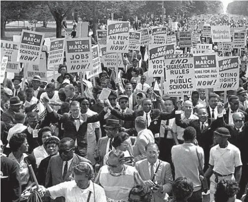 THE MARCH ON WASHINGTON AT 60 - PressReader