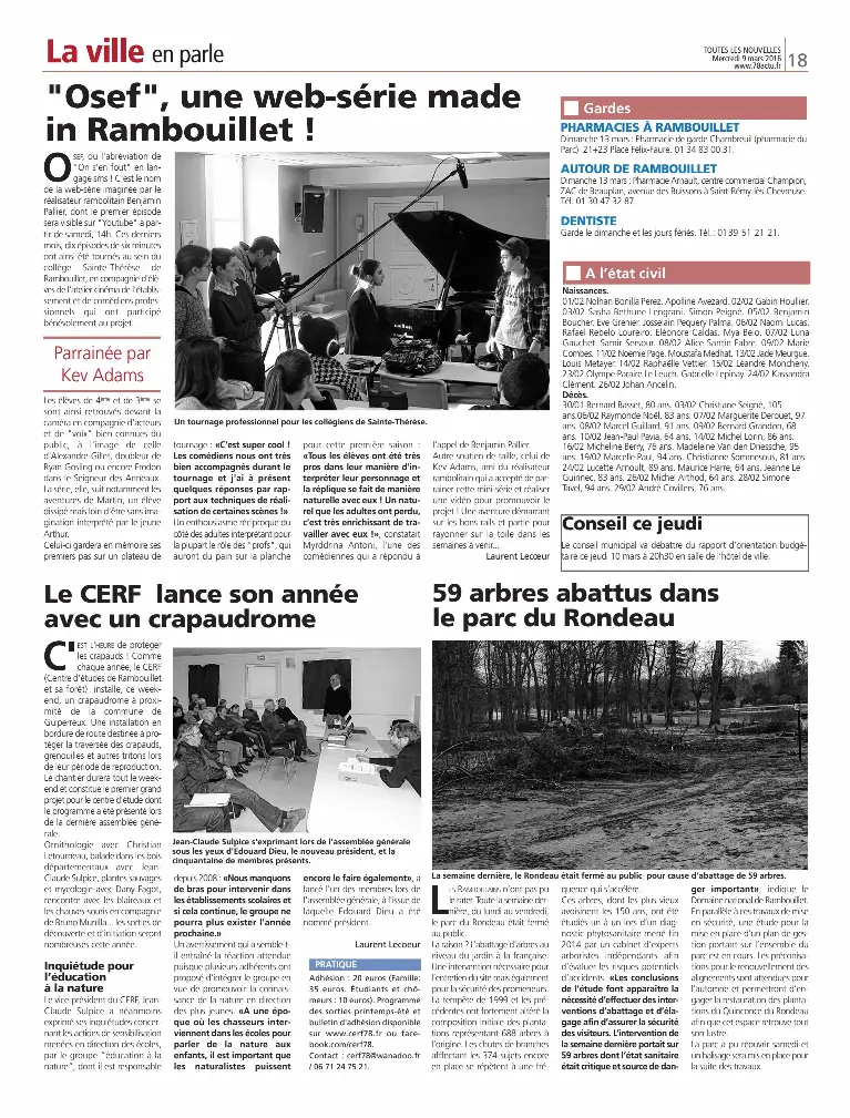 "Osef", une web-série made in Rambouille­t ! - PressReader