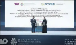QF’s EDI in a strategic partnershi­p with STEM.org to boost innovation - PressReader