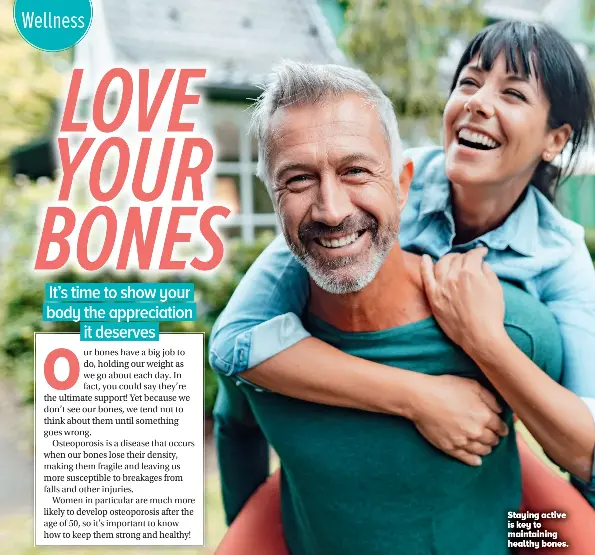 LOVE YOUR BONES - PressReader