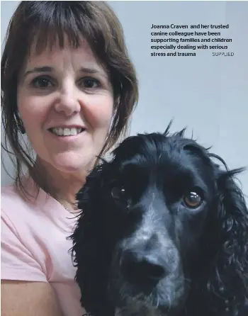 Big-hearted pooch helps heal victims - PressReader