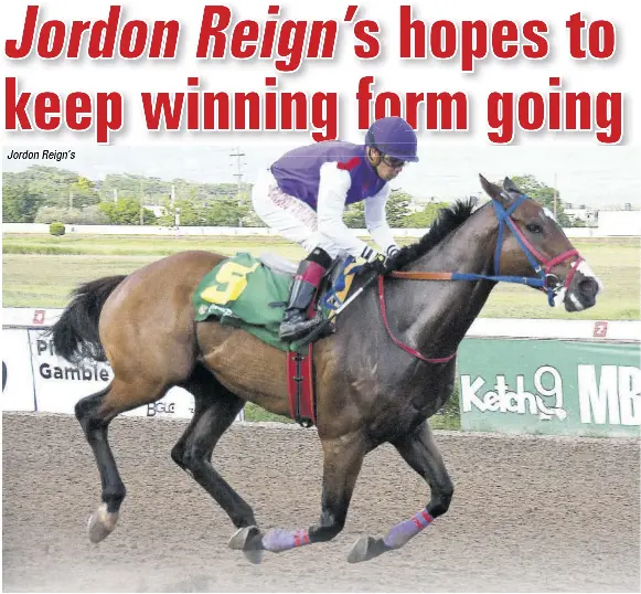 Jordon Reign’s hopes to keep winning form going - PressReader