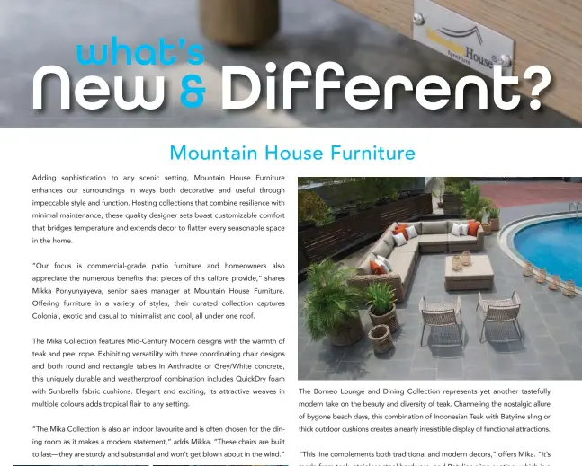 Mountain House Furniture - PressReader
