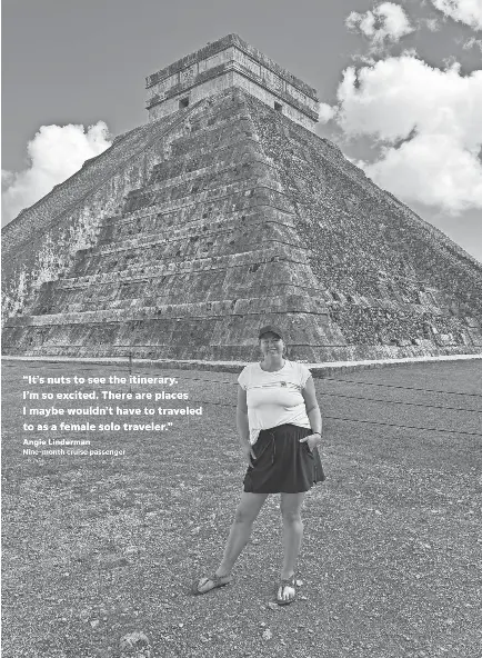 TikToker chroniclin­g 9-month cruise - PressReader