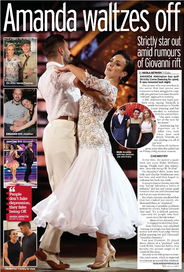 Amanda waltzes off - PressReader