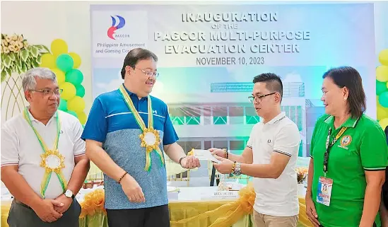 Catarman, Northern Samar gets its first evacuation facility - PressReader