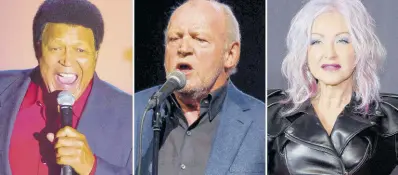 Rock & Roll Hall of Fame for Chubby Checker, Joe Cocker, Cyndi Lauper - PressReader