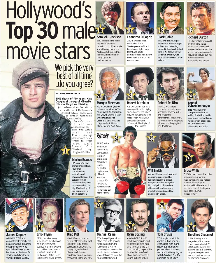 Hollywood’s legendary leading men - PressReader